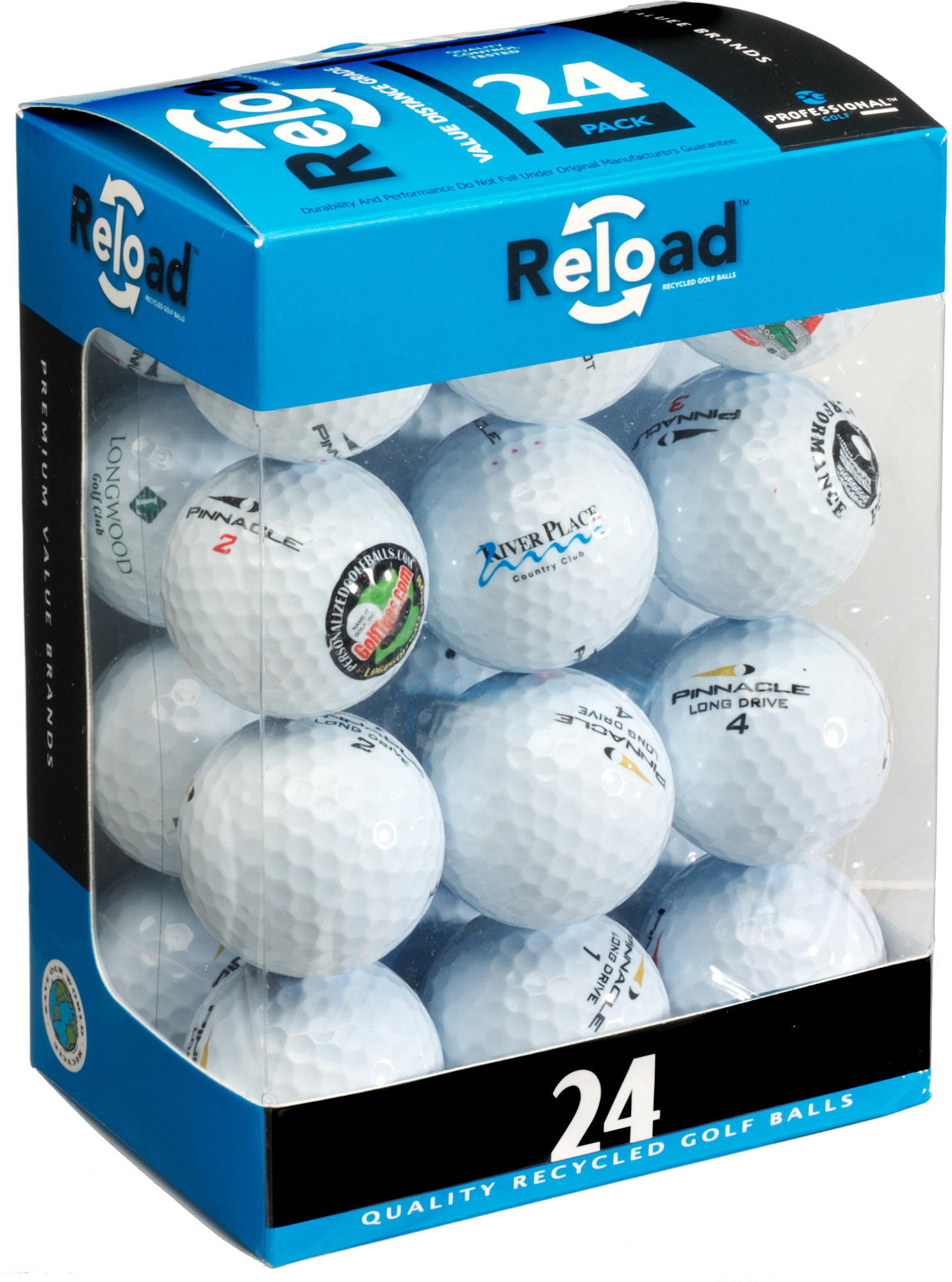 ReLoad Recycled Golf Balls - 24-Pack | Bass Pro Shops